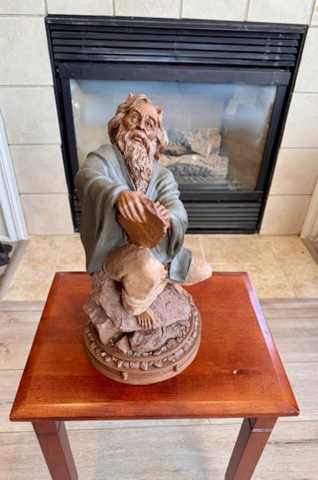 1989 Moses Sculpture/retired Tom Clark Figurine/founders of Faith ...