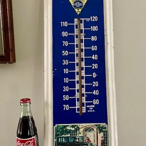 1950s Packard Motor Car Thermometer/27 Inch Barn Thermometer - Etsy