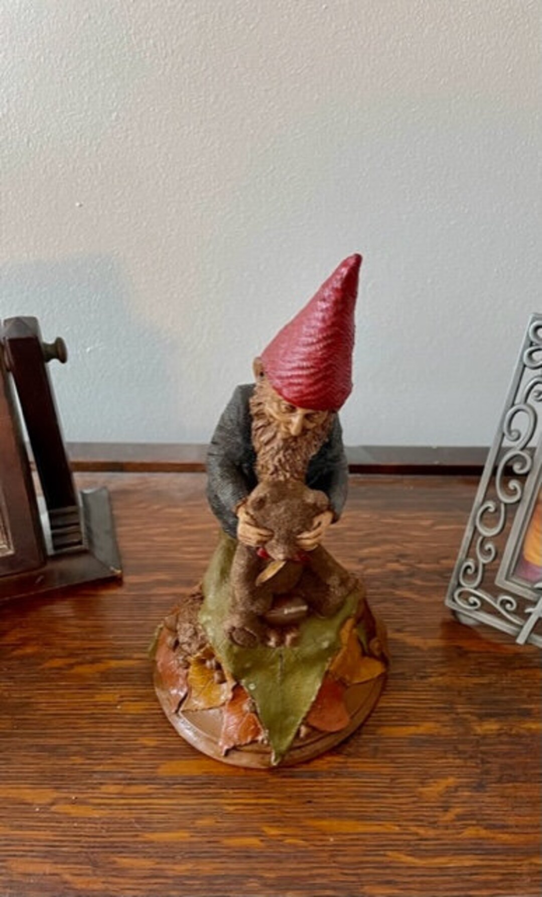 1988 "guess Who" Retired Tom Clark Gnome/football Figurine/bear Bryant ...