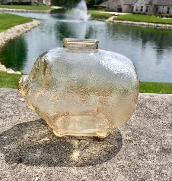 Glass Piggy Bank
