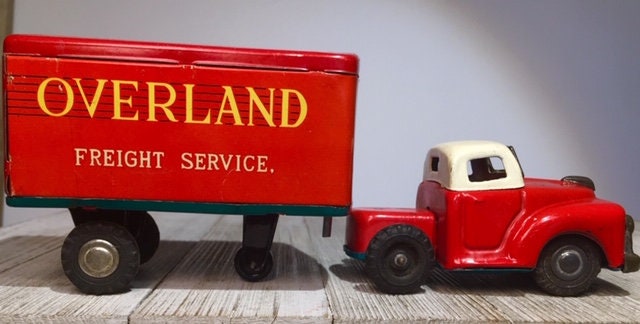 1950s Japanese Overland Freight Truck Trailer Box SSS Shioji - Etsy