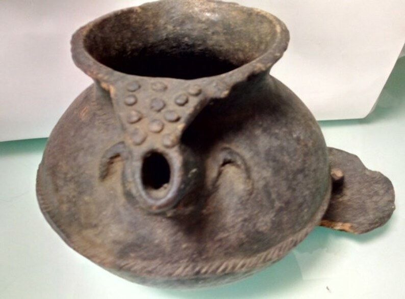 Old traditional Afghan Ghee Pot With Handle, Spout And Lid - Etsy 日本