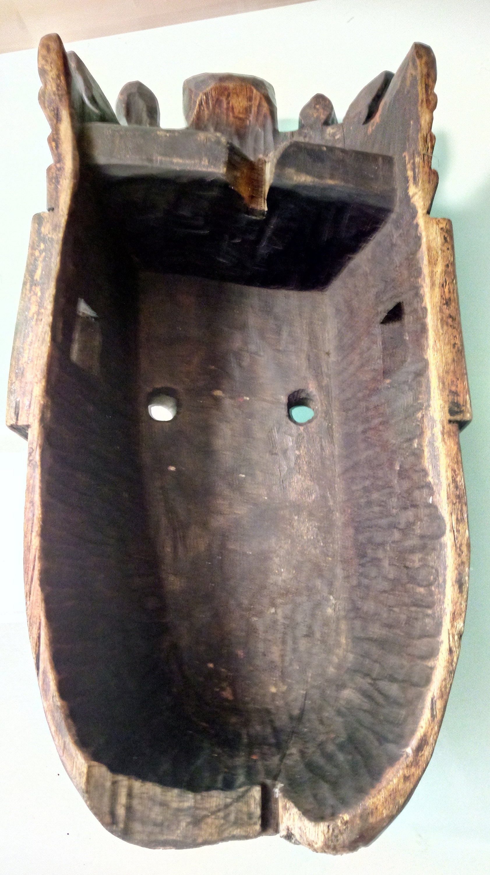 Nepalese Wooden Carved Ritual Festival Mask - Etsy