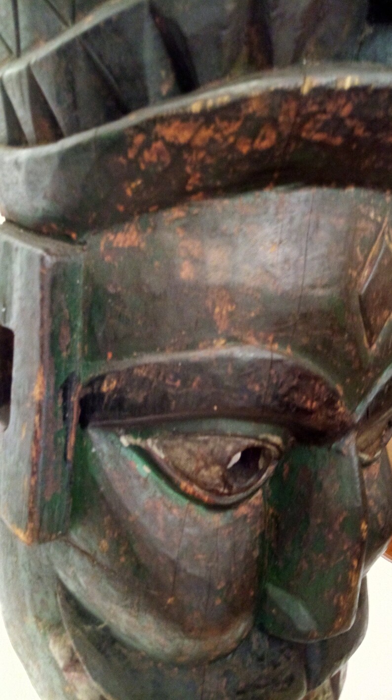 Nepalese Wooden Carved Ritual Festival Mask - Etsy