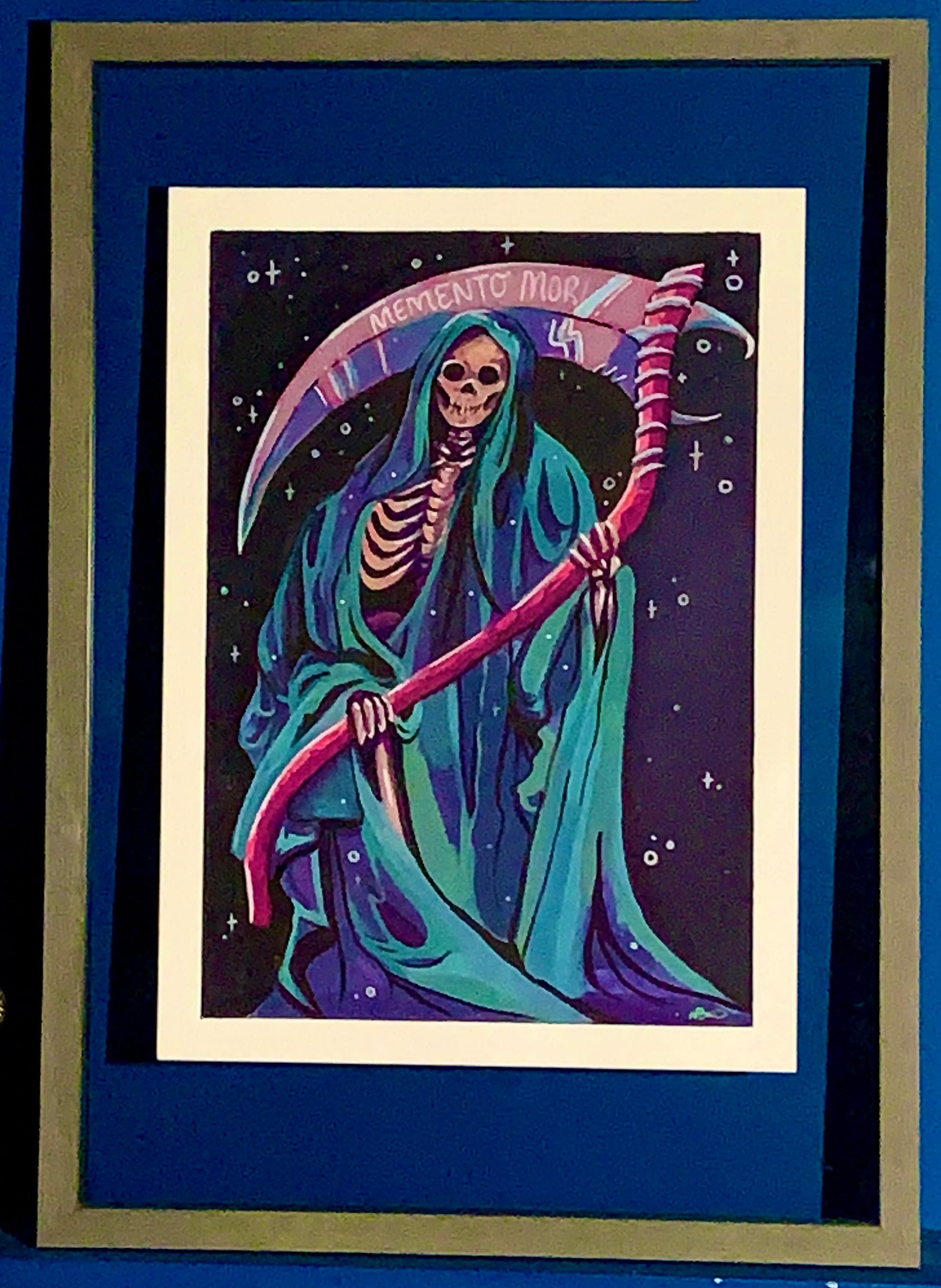 Grim Reaper Print | Etsy