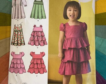 Girls Dress Patterns | Etsy