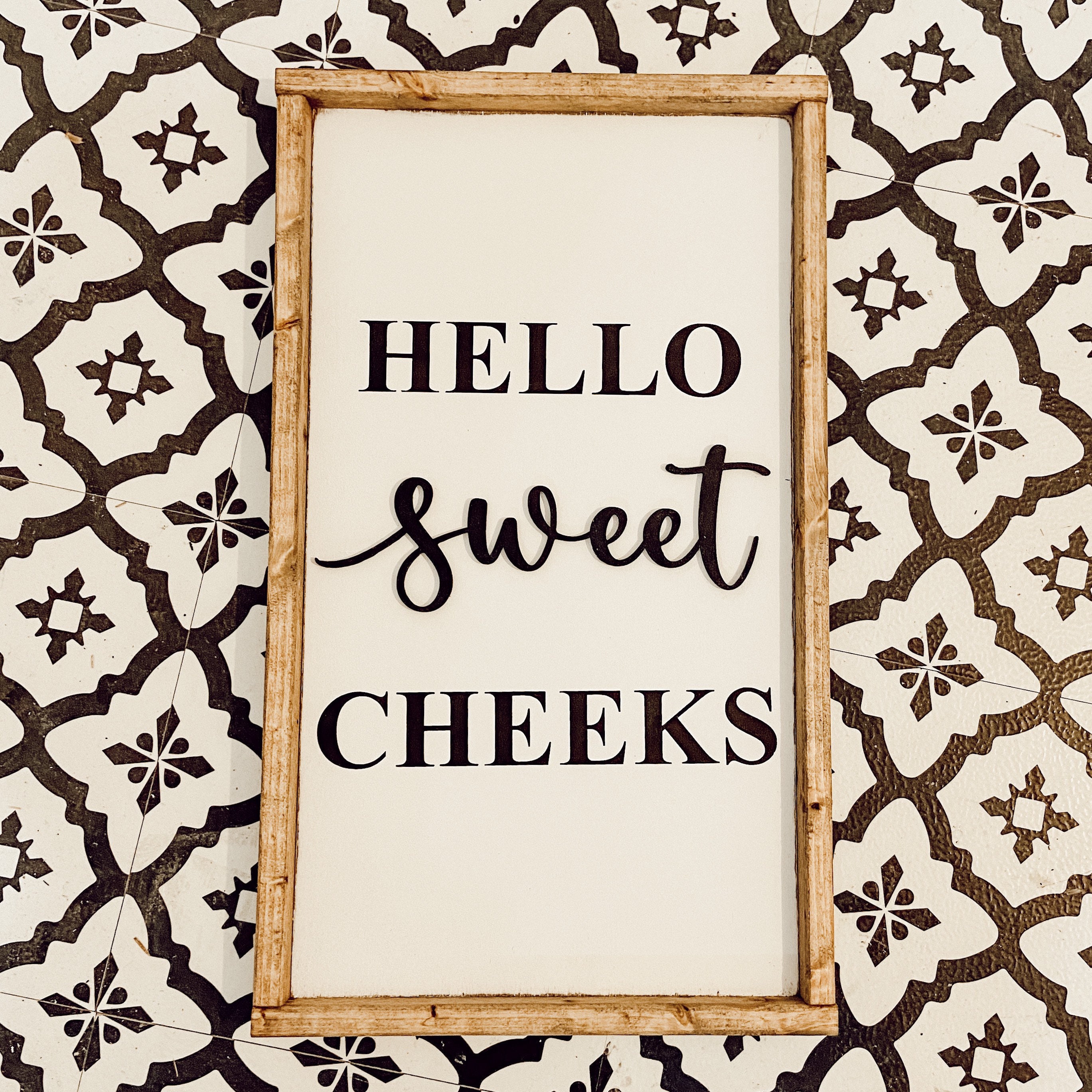 Hello Sweet Cheeks [FREE SHIPPING!] - Etsy