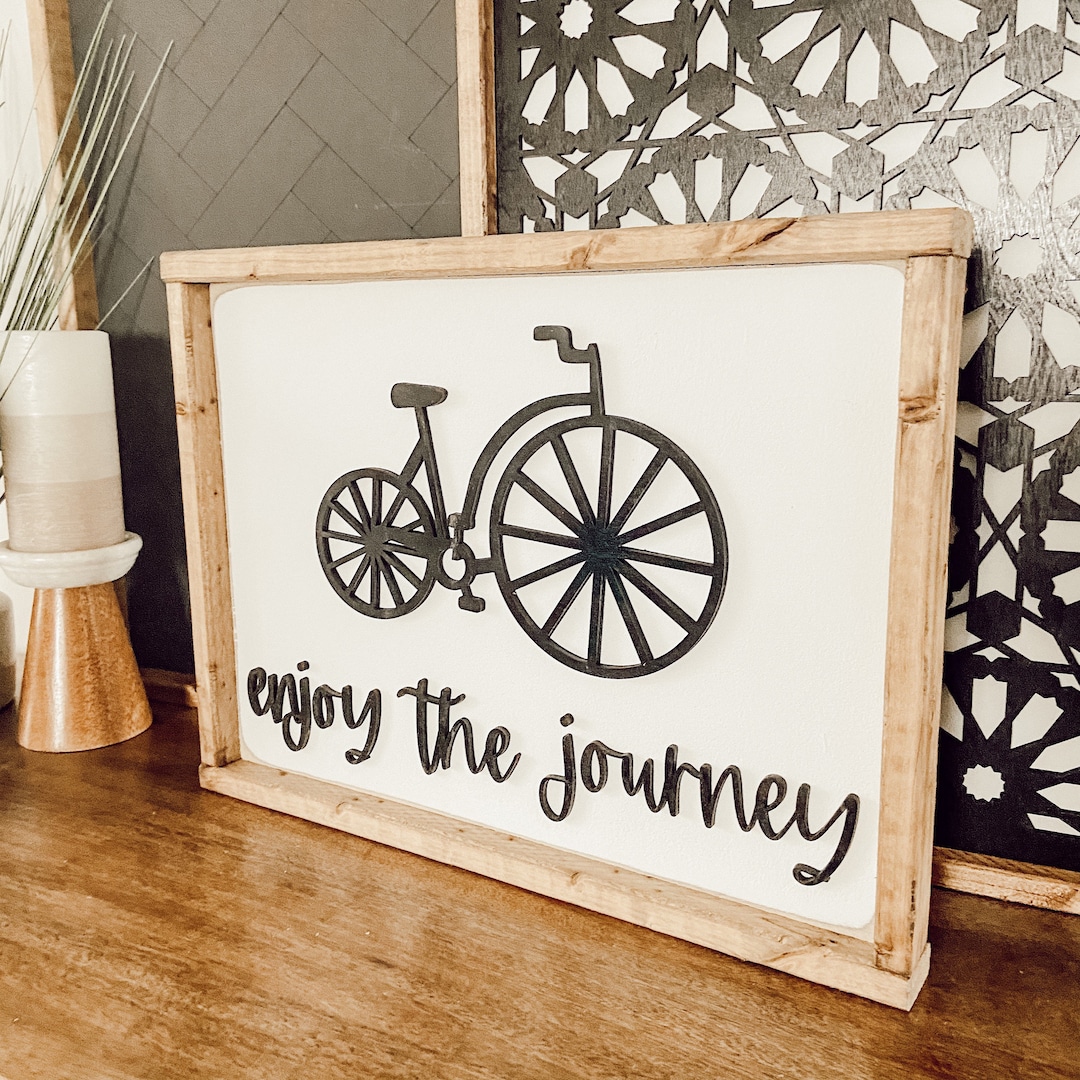 Enjoy the Journey Sign [FREE SHIPPING!] - Etsy