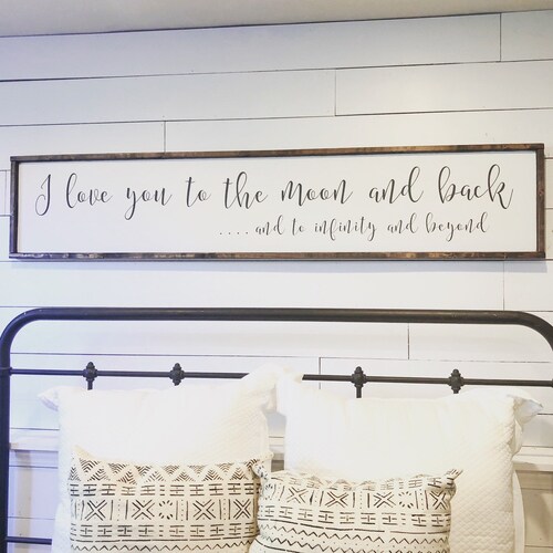 You and Me. Above the Bed Sign FREE SHIPPING - Etsy