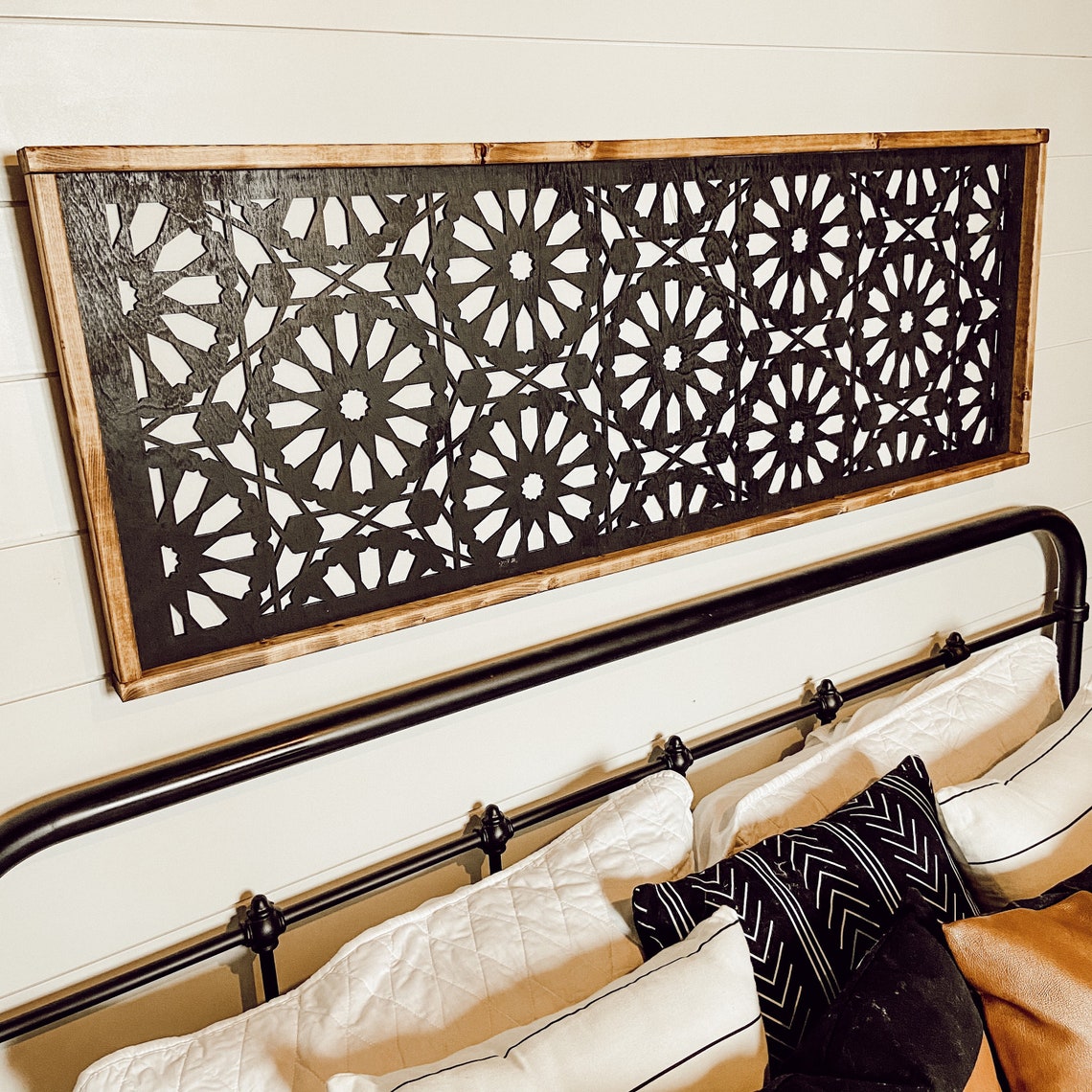 Boho Wooden Art. Above Over the Bed Sign Master Bedroom - Etsy