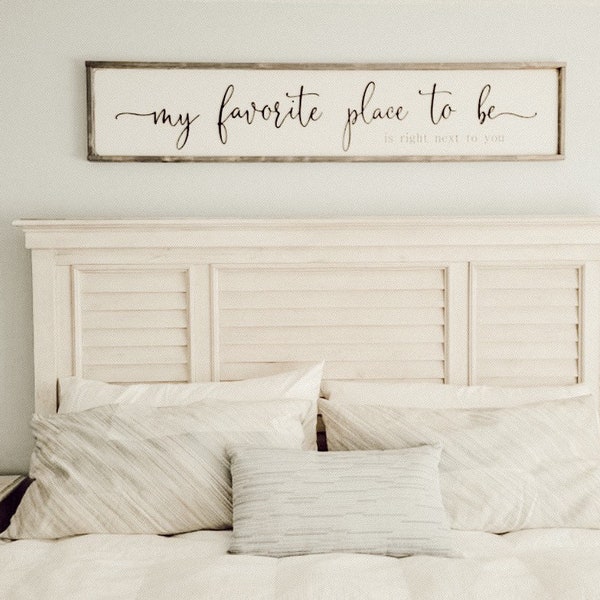 Bedroom Wall Decor Over the Bed - Etsy