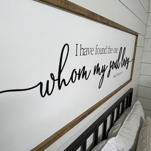 Song of Solomon Sign: Master Bedroom Wall Art - Etsy