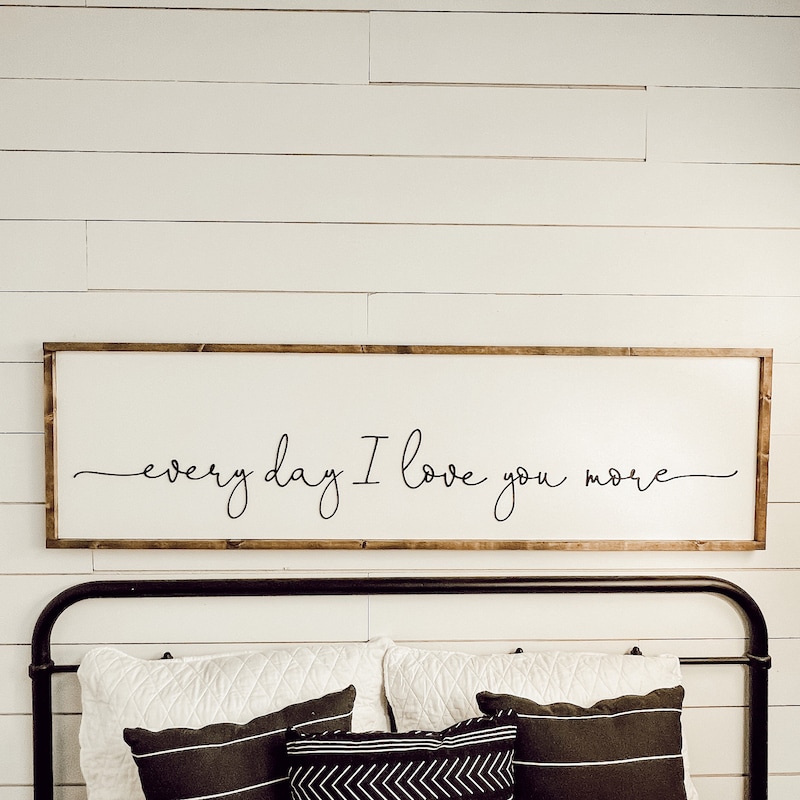 Signs for Above Bed - Etsy