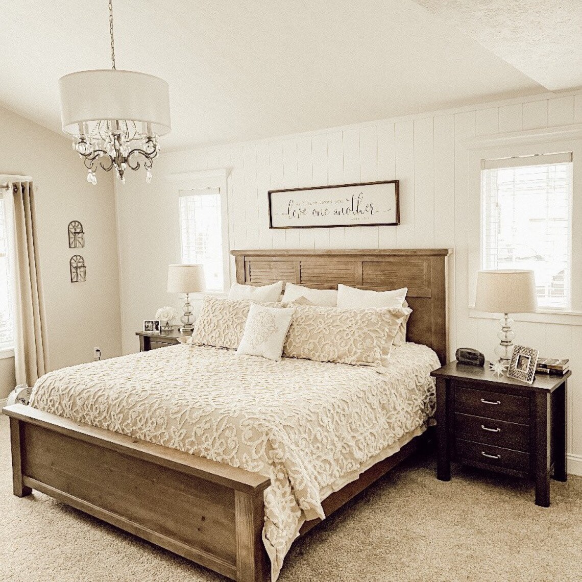 Love One Another - Above the Bed Sign [FREE SHIPPING!] - Etsy
