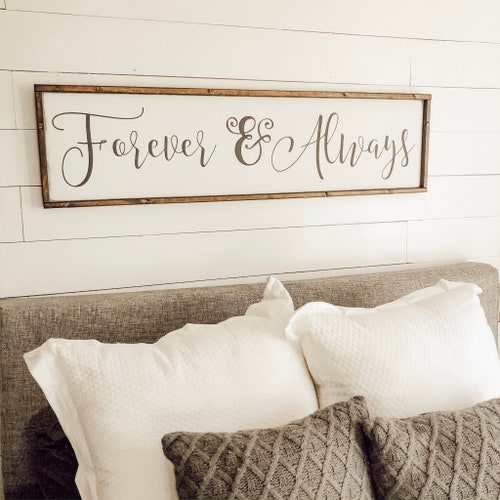 Truly.madly.deeply. Above Over the Bed Sign Master Bedroom - Etsy