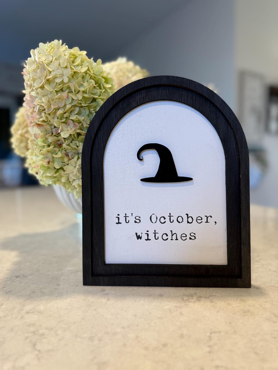 It’s October Witches * Arch Frame * Halloween Decor * Wood Sign [FREE ...