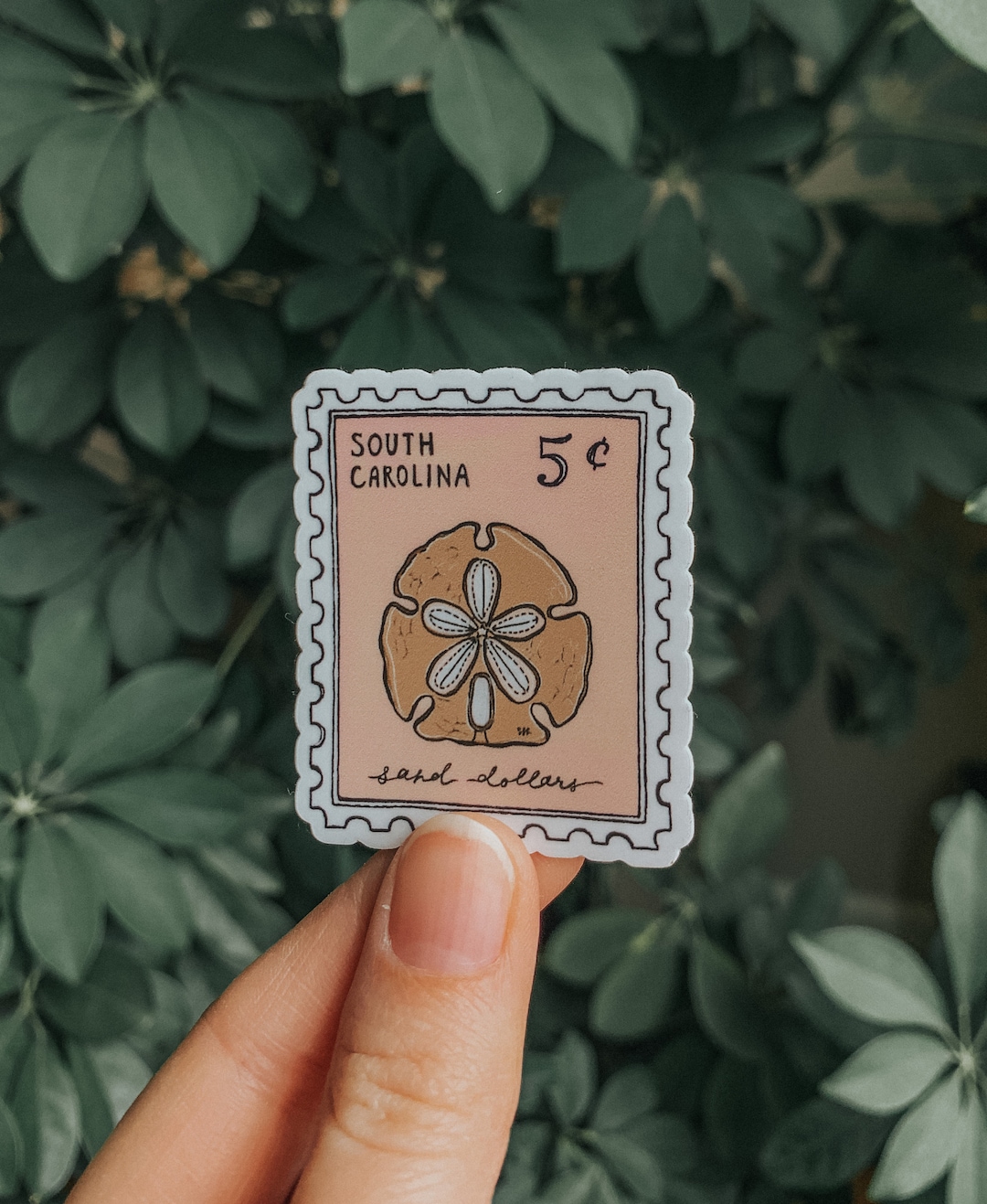 South Carolina Stamp Sticker (2in) - Etsy