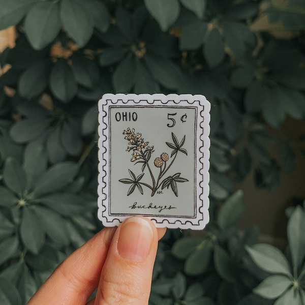 Ohio State Buckeyes Stamp - Etsy