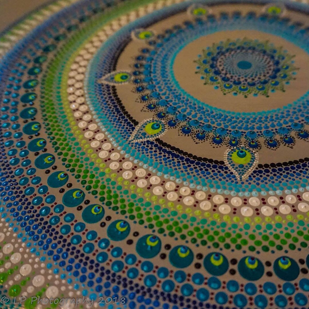 Cool Color Mandala - Etsy