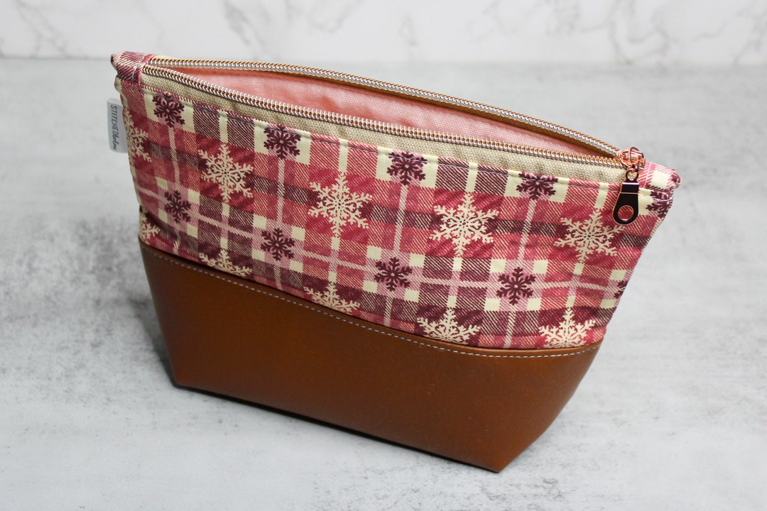 Let It Snow Little Zipper Pouch 12 Days of Christmas Project Bags| Notions Pouch - Etsy