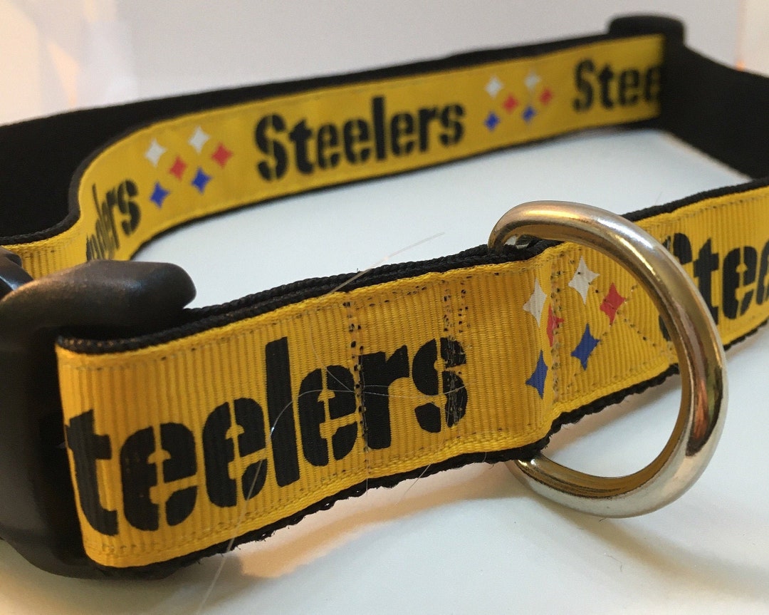 1 Pittsburgh Steelers Dog Collar, NFL, Football - Etsy