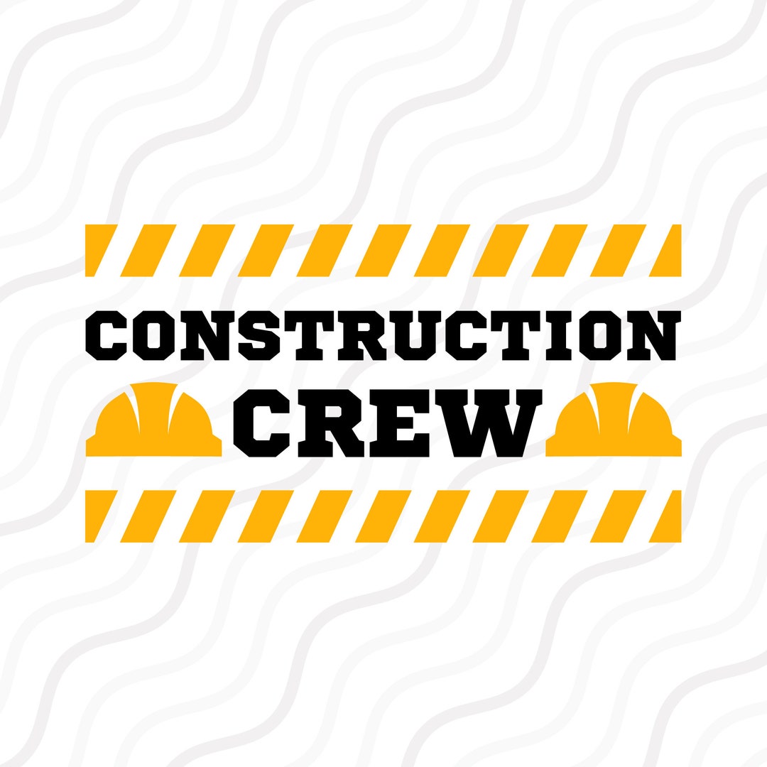 Construction Crew SVG, Birthday Shirt SVG Cut Table Design,svg,dxf,png ...