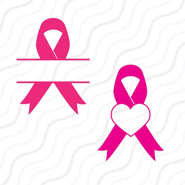 Cancer Ribbon Svg - Etsy