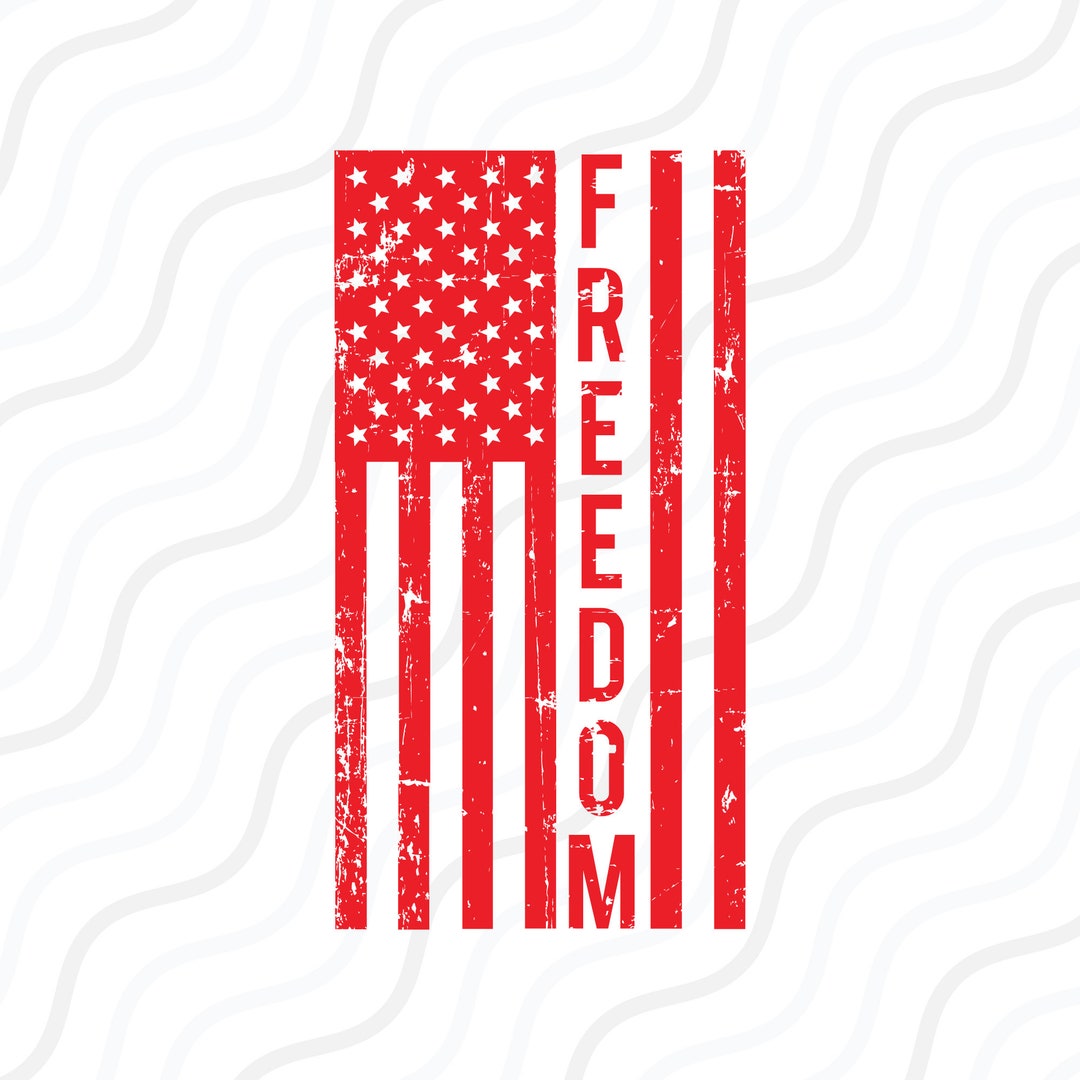 Red Flag SVG, Red Friday Svg, Freedom Flag SVG Cut Table Design,svg,dxf ...