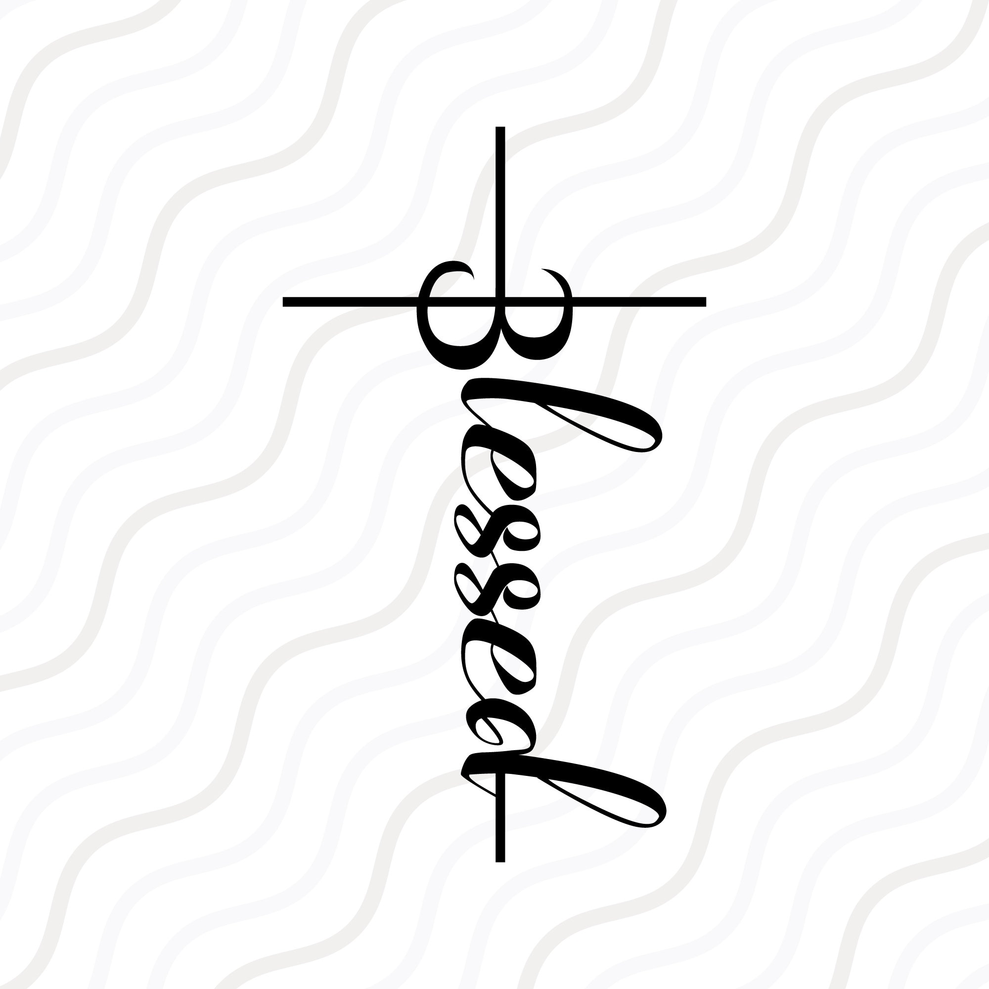 Blessed Cross SVG Blessed Svg Religious SVG Faith SVG Cut - Etsy