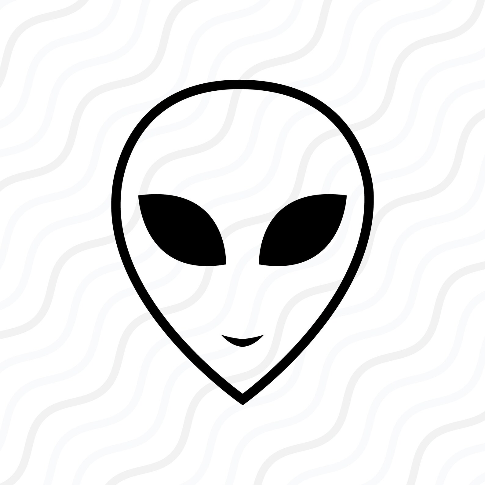 Alien SVG Alien Face Svg Alien Head Svg UFO SVG Cut Table - Etsy