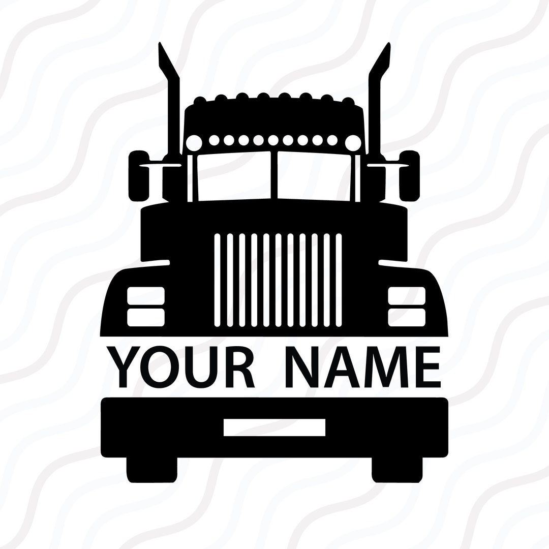 Semi Truck SVG, Truck Driver Svg, Trucker Svg Cut Table Design,svg,dxf ...