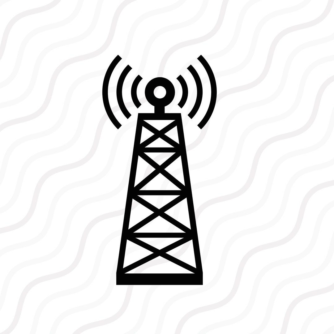 Ham Radio Tower SVG, Amateur Radio Antenna SVG Cut Table Design,svg,dxf ...