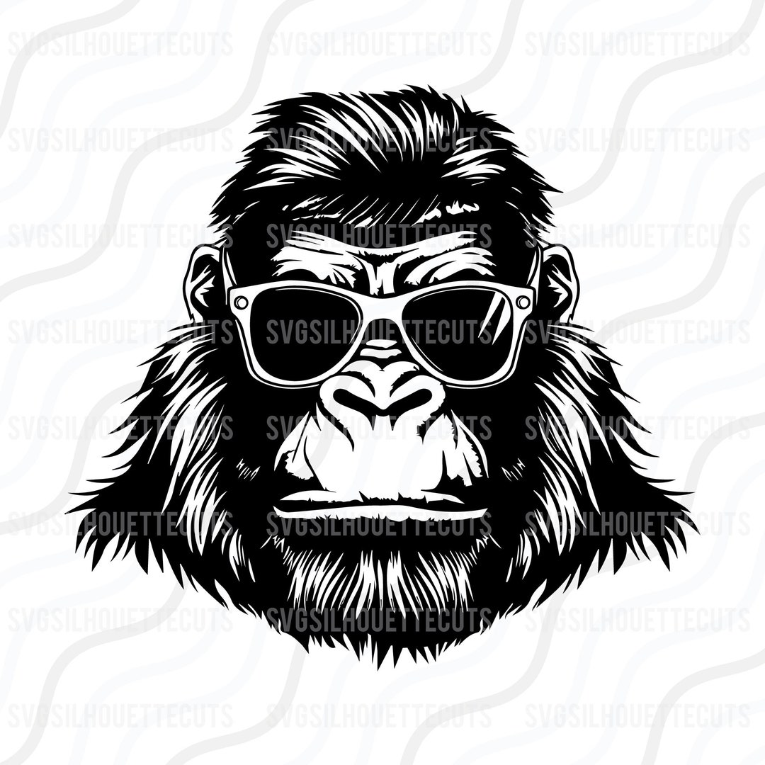 Bigfoot With Glasses SVG, Bigfoot SVG, Funny Bigfoot SVG Cut Table ...