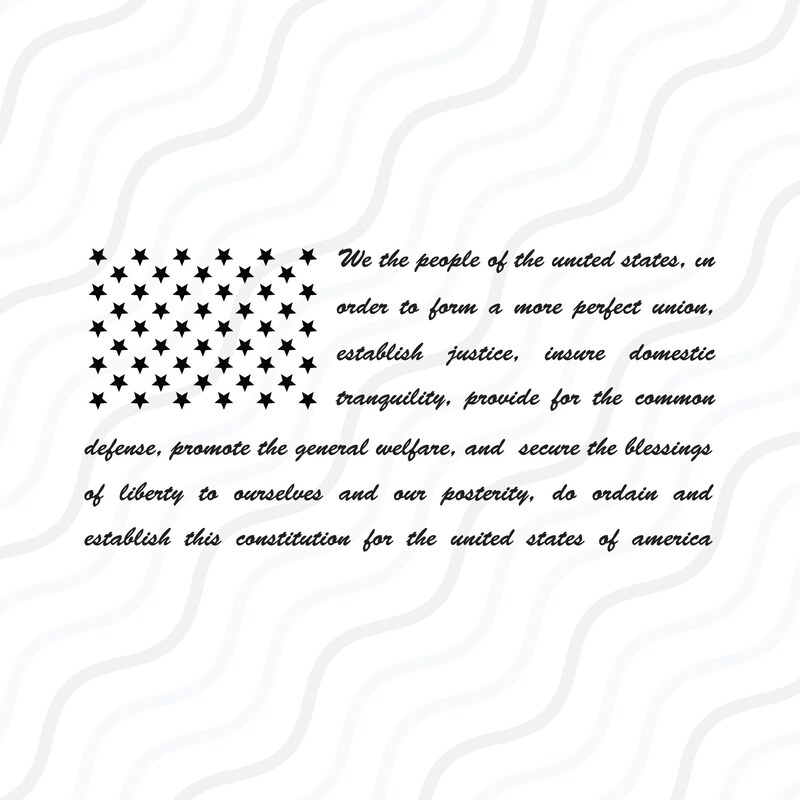 Constitution Svg - Etsy