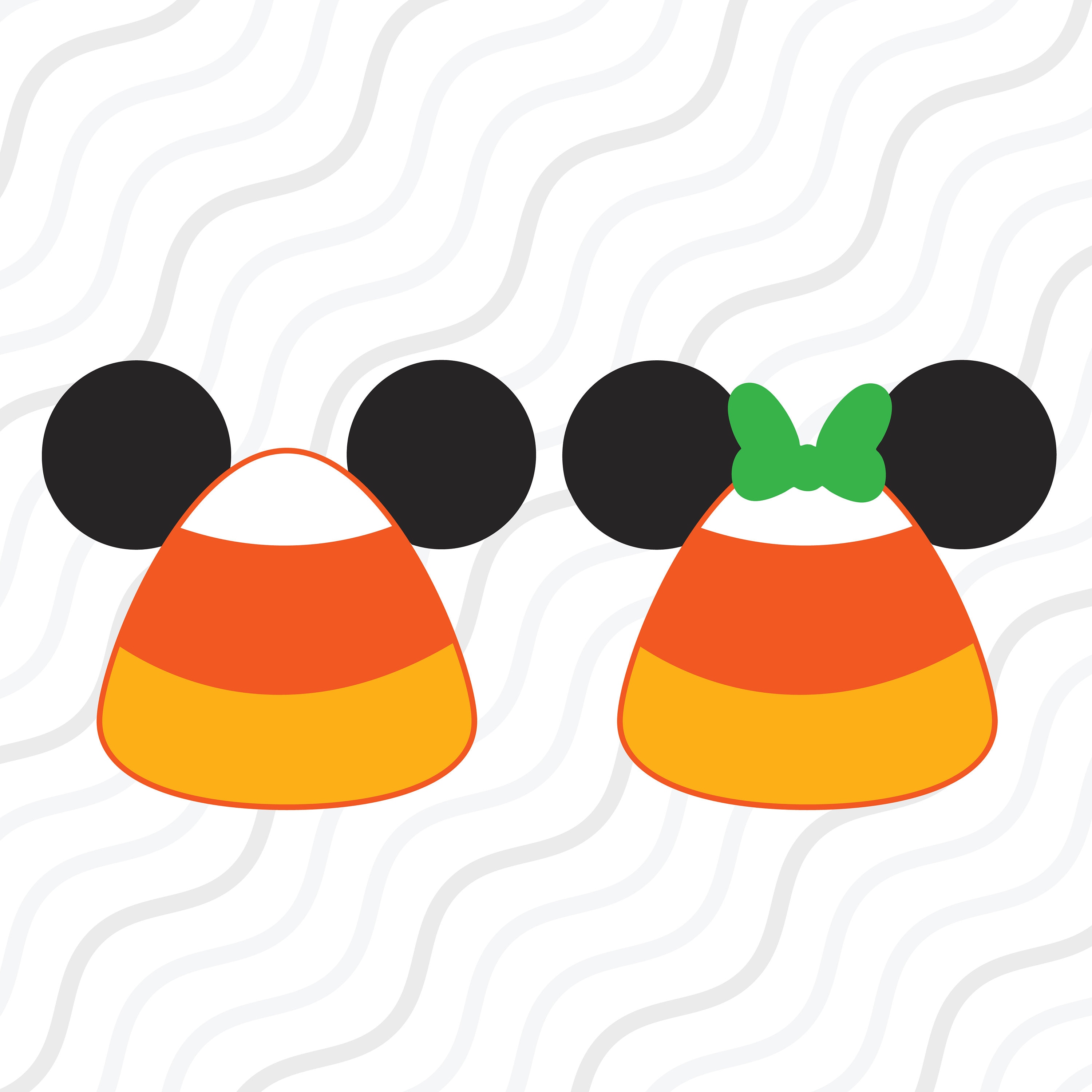 Mickey Candy Corn SVGCandy Corn SVG Disney Halloween SVG Cut | Etsy