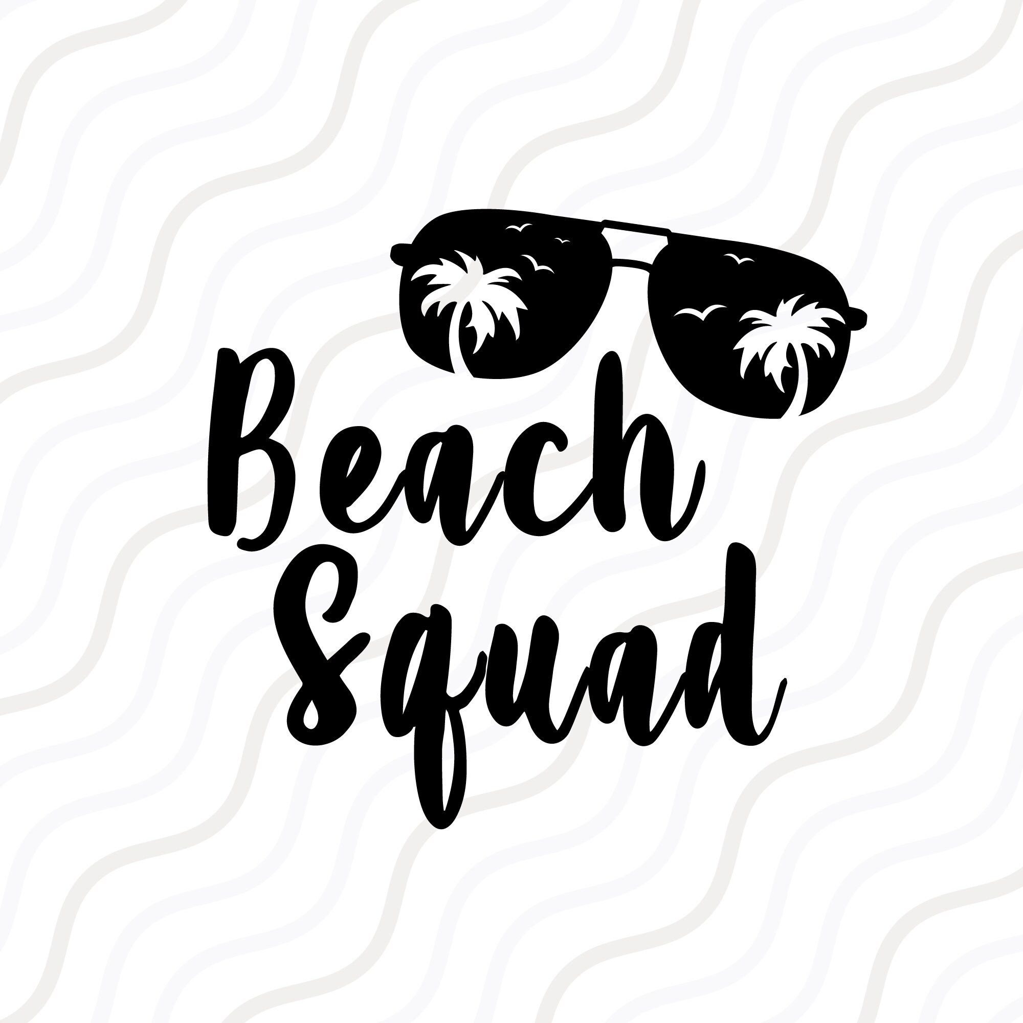 Beach Squad SVG, Beach Svg, Summer SVG, Girls Trip SVG Cut Table Design ...