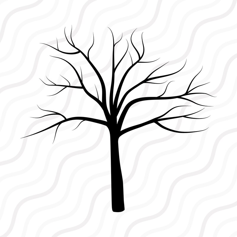 Bare Tree Svg - Etsy