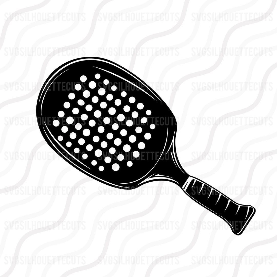 Pickleball Paddle SVG, Paddle SVG, Sports Equipment SVG Cut Table ...