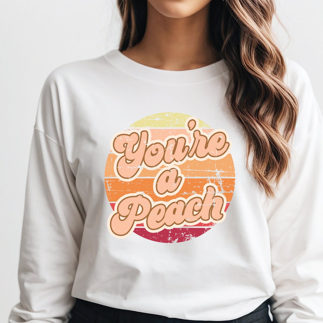 You're A Peach Sublimation Designs Downloads, Peach Festival PNG ...