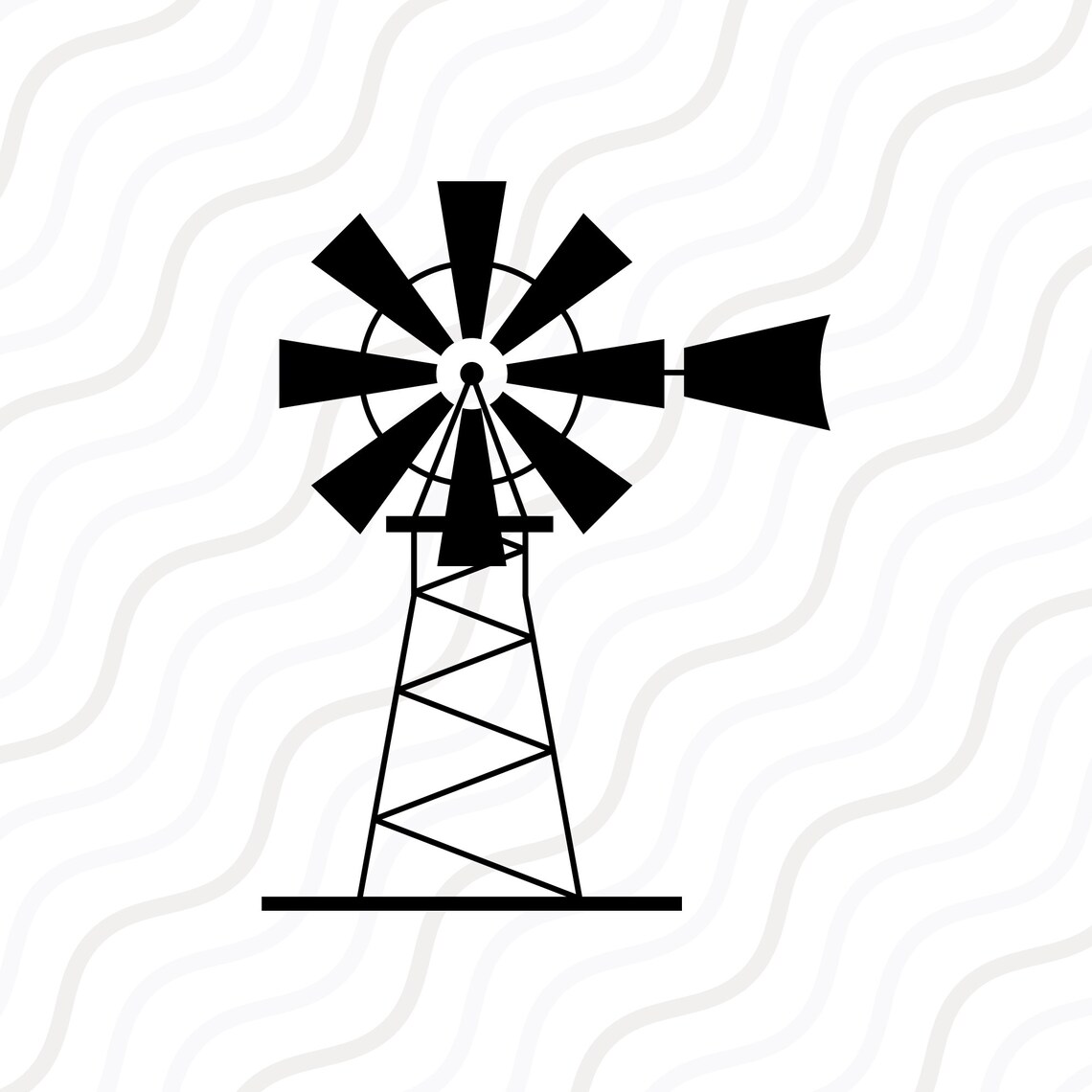 Windmill SVG Farmhouse Windmill SVG Farm SVG Cut Table | Etsy