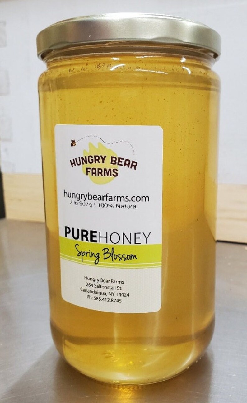 Pure Raw Honey Local Honey Lightly Strained Great for - Etsy