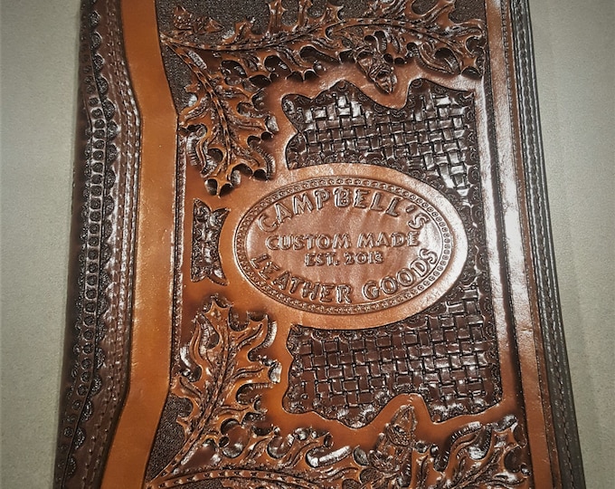 Handmade Custom Leather Portfolio made to Order - Etsy