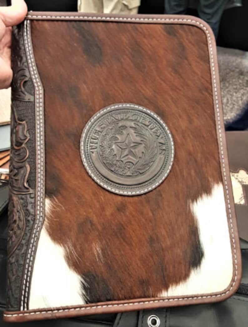 Handmade Custom Leather Portfolio made to Order - Etsy