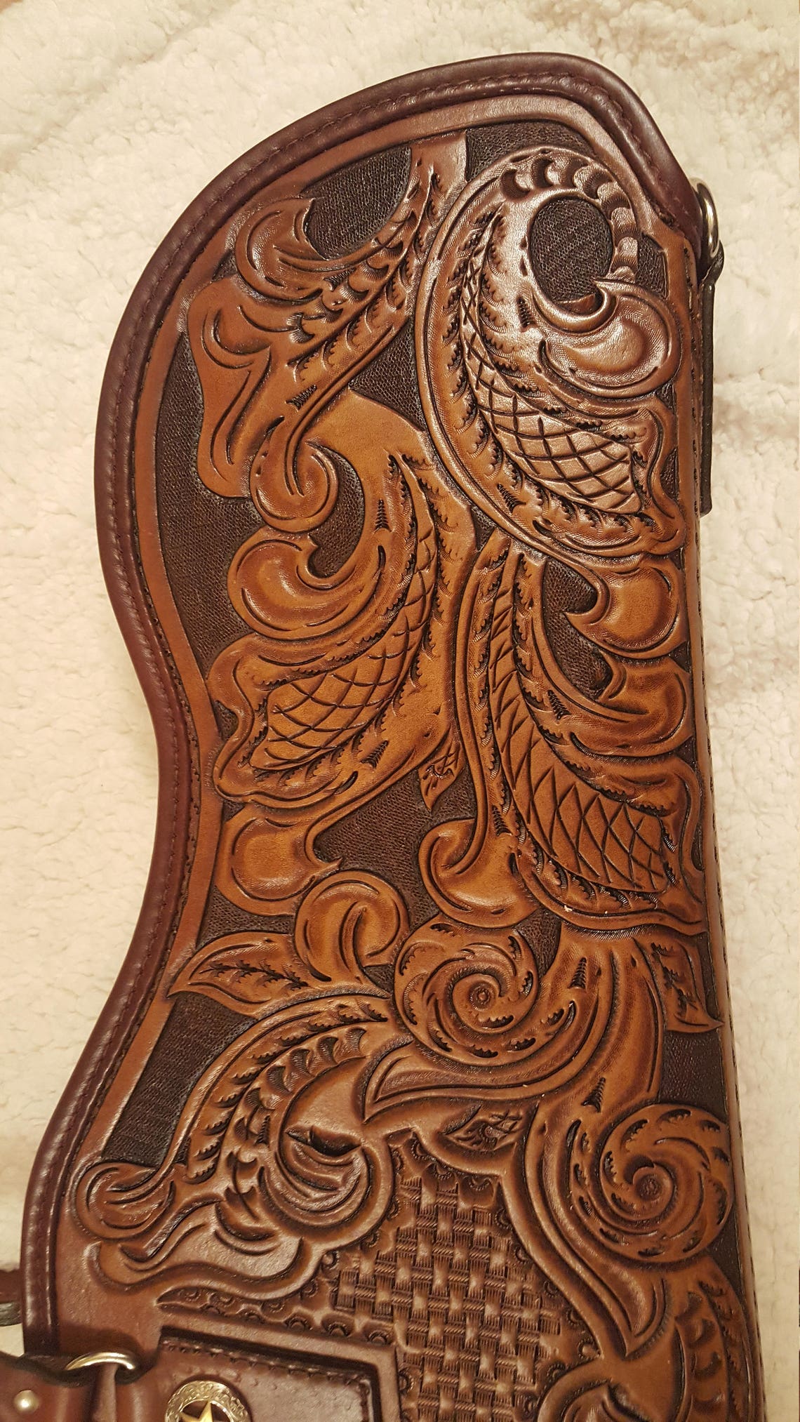 Custom Fully Tooled Leather Rifle Case made to Order/can Personalize - Etsy