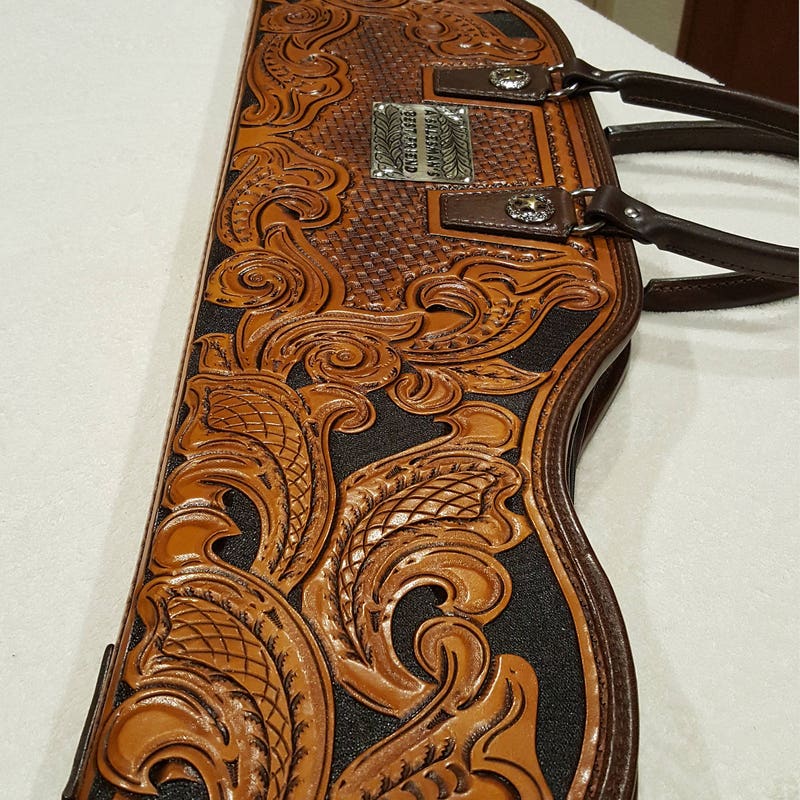 Leather Rifle Case - Etsy