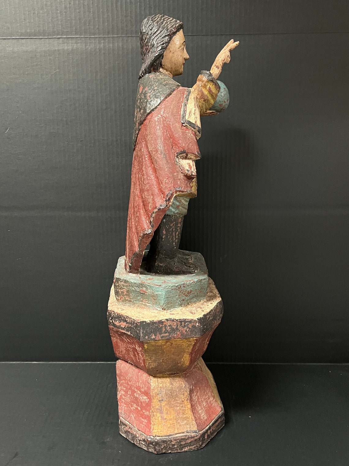Carved Wood Philippine Religious Large Santo Nino Sculpture - Etsy