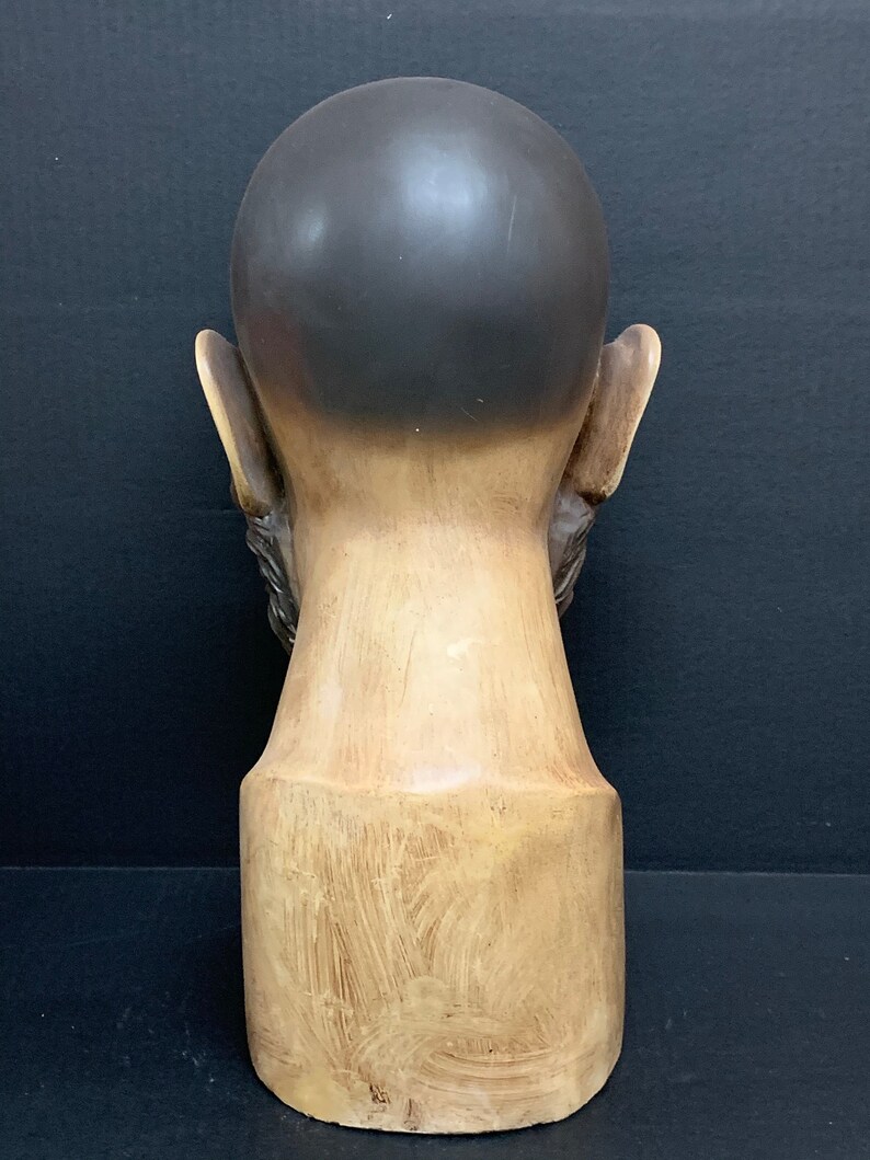 Large Solid Carved Wood Religious Saint Joseph Head - Etsy