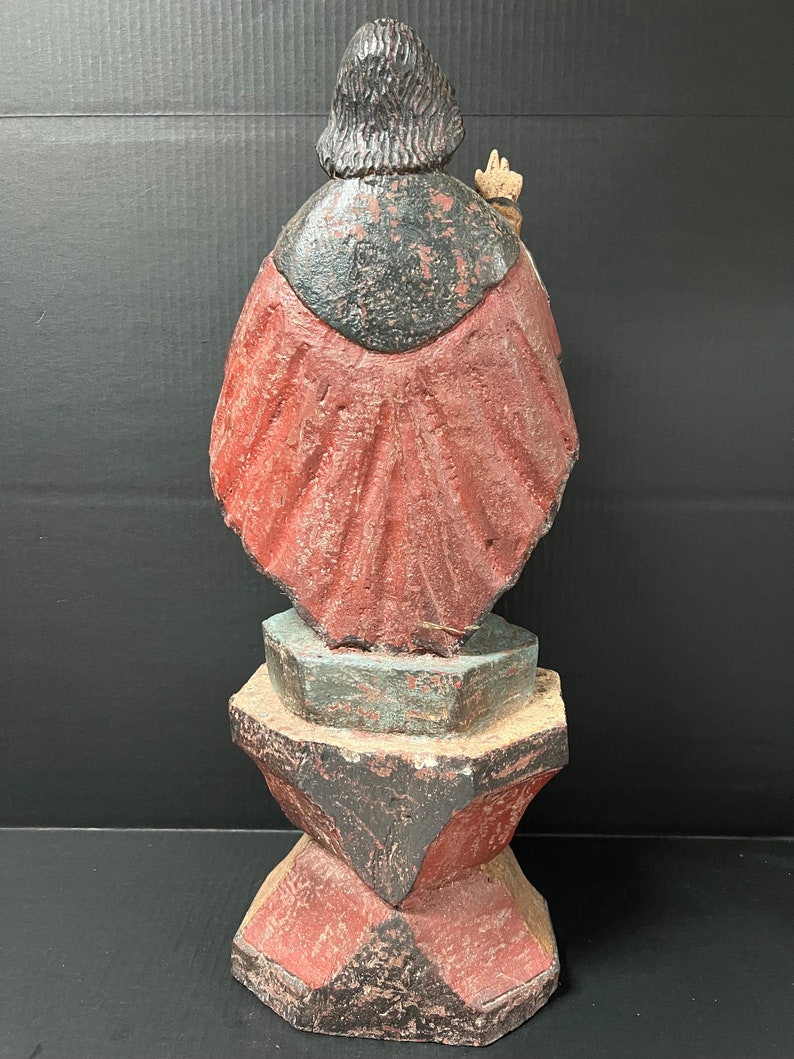 Carved Wood Philippine Religious Large Santo Nino Sculpture - Etsy