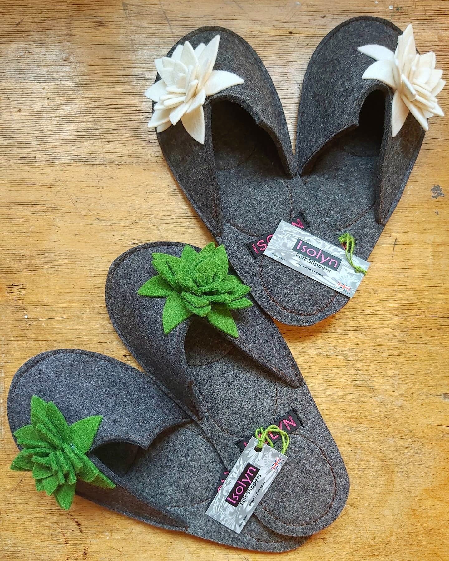 Isolyn Suzie Slipper With Lily Flower Very Comfortable With - Etsy
