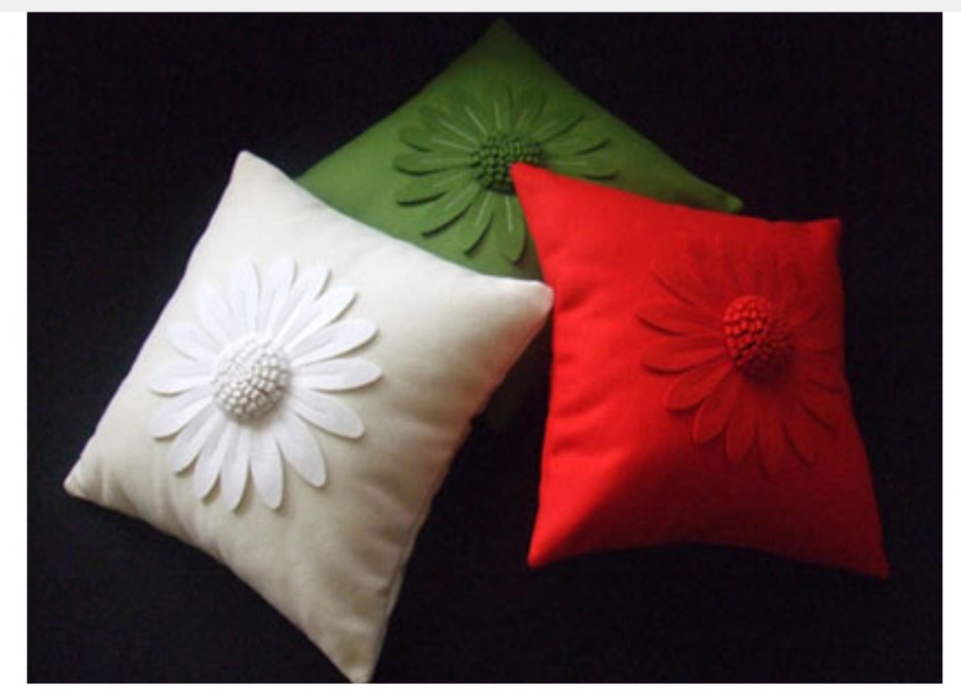 Daisy Cushion Cover by Isolyn. A Lovely Addition to an Interior ...